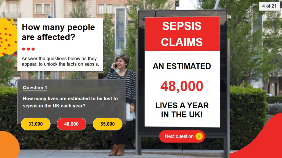 Online sepsis education delivered to 70,000+ learners a year helps them ...